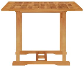 vidaXL Zahradní stůl 150 x 90 x 75 cm masivní teakové dřevo