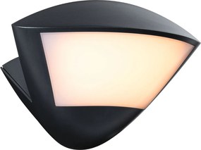 P 94864 LED venkovní nástěnné svítidlo Smart Home Zigbee 3.0 Skyla pohybové čidlo neláká hmyz IP44 226x164mm CCT 10W 230V antracit hliník - PAULMANN