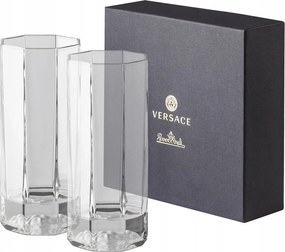 Sada 2 sklenic Longdrink Versace Crystal Lumier