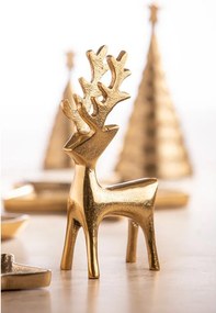 Kovová vánoční figurka (výška 9 cm) Noelle Reindeer – Ladelle