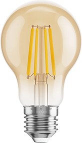 Mexen Vintis, LED filamentová žárovka E27, A60, 6 W, teplá bílá 2200K, jantarová, L150-E27-0622-50