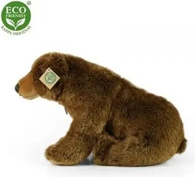 RAPPA Plyšový medvěd 40 cm / ECO-FRIENDLY / od 0 měsíců