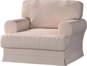 Potah na křeslo IKEA Ekeskog barva růžová látka pletený vzor