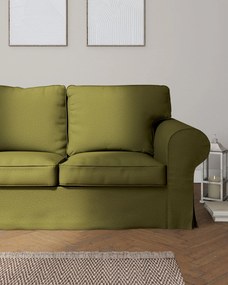 Potah na pohovku IKEA Ektorp 3-místná rozkládací, NOVÝ MODEL 2013 barva zelená látka pletený vzor