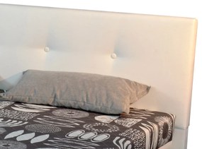 NEW DESIGN postele Čalouněná postel DONA s úložným prostorem, matrace a rošt v ceně, 160×200 cm Velikost postele: 160 × 200 cm