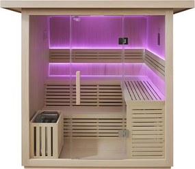 BPS-koupelny Finská zahradní sauna  180x180, 4-6 osoby