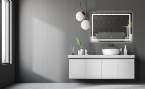Rea Rea, Zrcadlo LED 80x60cm P10407, HOM-02829