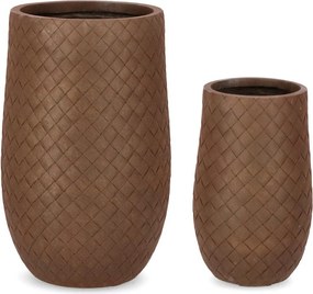 Květináče v sadě 2 ks ø 48 cm Rhombus – Bizzotto