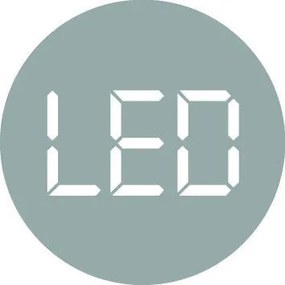 Kosmetické nástěnné LED zrcadlo LUMI, montáž bez vrtání