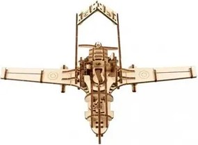 Ugears 3D dřevěné mechanické puzzle Bojový dron Bayraktar TB2 / od 14