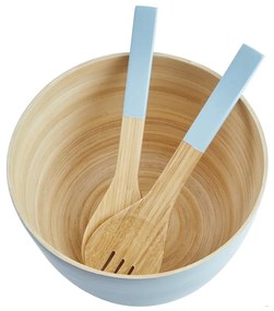 Butlers BAMBOO Bambusová miska 22 cm - sv. modrá