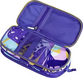 BAAGL Penál etue Eggy Violet / 23×11x9 cm