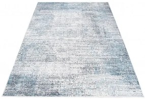 Moderní kusový koberec DAKOTA YF90B abstraktní modrý krémový Rozměr: 116x168 cm