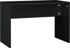 Set toaletního stolku černý 74,5 x 40 x 141 cm 3114140