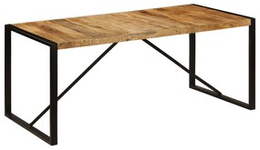 Jídelní stůl hrubé masivní mangovníkové dřevo 180 cm,  243997