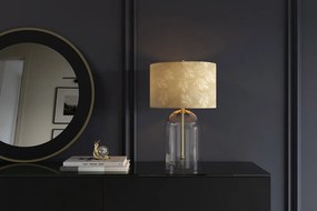 Designová stolní lampa Gellert 47 cm zlatá