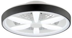 Brilliant - LED RGBW Stropní ventilátor se světlem GAIANO LED/48W/230V černá +DO