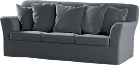 Potah na pohovku IKEA Tomelilla 3-místná nerozkládací barva šedá látka sametová