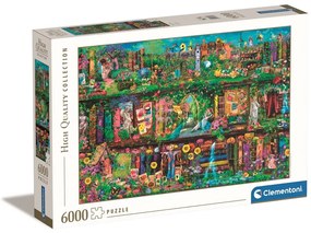 Clementoni - Puzzle 6000 Zahradní police