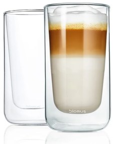 Blomus Sada termosklenic café latte Nero 2 x 320 ml