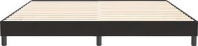 Postel Box Spring bez matrace černá 200x210 cm samet 3315845