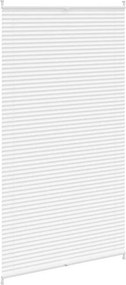 Plisované žaluzie / rolety Plisse 110 x 200 cm - bílé 240616