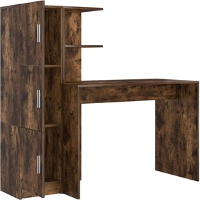 Stůl Kouřový dub 133.5 x 50 x 124 cm 2 ks 3337293