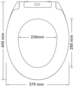 Olsen Spa WC sedátko SWING  - KD02181218