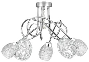 Keter Lighting | Přisazený lustr TWIST CRYSTAL 5xE14/40W/230V | KE0050