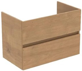 Ideal Standard Eurovit - Umyvadlová skříňka, 55x80x44 cm, 2 zásuvky, dub R0263Y8