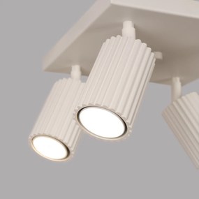 Sollux Lighting Stropní svítidlo KARBON 4 béžové