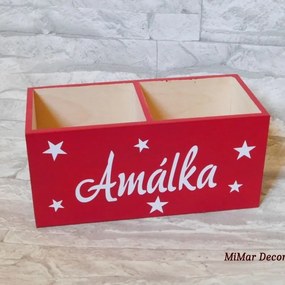 Pastelkovník se jménem - červený