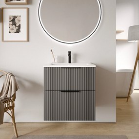 Koupelnová skříňka s umyvadlem TIM 60 cm