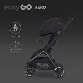 Sportovní kočárek EasyGo Hero Ebony Black