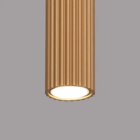 Stropní svítidlo SOLLUX KARBON 10 zlaté GU10 1x10W bez žárovky SL.1549