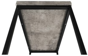 Příruční stolek s deskou v dekoru beton TENDER
