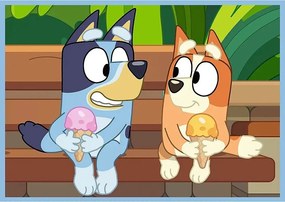 TREFL Bluey a její svět 4v1 12,15,20,24 dílků