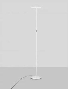 LED stmívatelná bílá stojací lampa Sinkro