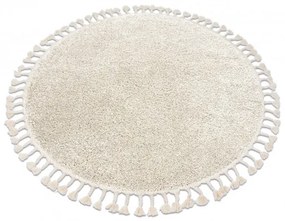 Dywany Łuszczów Kusový koberec Berber 9000 cream kruh - 120x120 (průměr) kruh cm