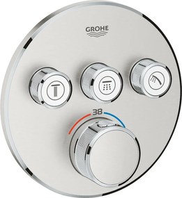 Grohe Smart Control termostat s termostatickou baterií supersteel 29121dc0 G29121DC0