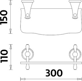 Nimco LADA Retro police, 30 cm LA 19091UK-30-26