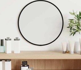 vidaXL Nástěnné zrcadlo Ø 30 cm kulaté [348184] Barva: Černá