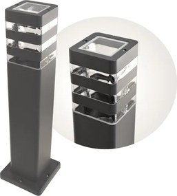 Venkovní lampa SANTA 1xE27/60W/230V IP54 50 cm antracit