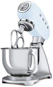 Kuchyňský robot Smeg 50's style SMF02PBEU / 800 W / 4,8 l / pastelově modrá