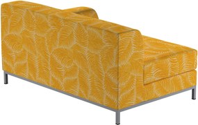 Potah na pohovku IKEA, pravé provevedení Kramfors 2-místná barva žlutá látka pletený vzor, vzorované