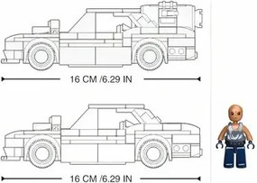 Sluban Model Bricks M38-B1085 Pouliční závodní auto 2v1 / LEGO - kompa