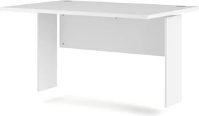 Kancelářský stůl Modulo 120 x 80 cm, bílá / šedá