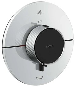 Axor ShowerSelect ID - Termostatická baterie pod omítku, pro 2 spotřebiče, chrom 36751000