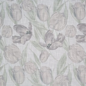 ZÁVĚS NA KROUŽCÍCH MILLIE 140X250 CM KVĚTY