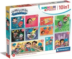 Clementoni PUZZLE DC Super Friends 10v1 / 60 dílků / od 4 let